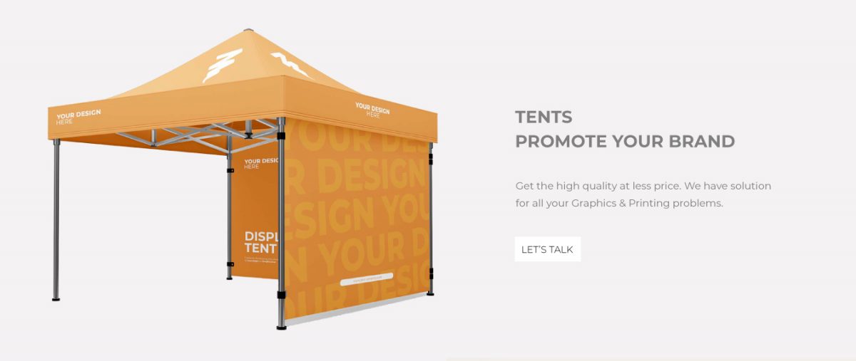 Tents | Custom Printing Company In Houston TX | Carbon Reprographics